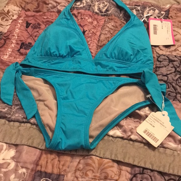 Kandice Pelletier Swim 2 Sale Aqua Blue Bikini Poshmark